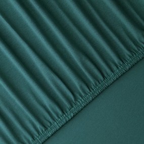 Florella Prostěradlo Avance Jersey 45 Petrol, 90-100x200 cm