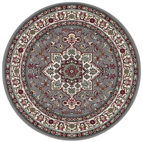 Nouristan - Hanse Home koberce Kruhový koberec Mirkan 104102 Grey - 160x160 (průměr) kruh cm