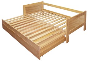 Rozkládací postel DIANA 90-180x200