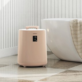 Costway Ohřívač ručníků 18 L stropní ohřívač s LED displejem a automatickým