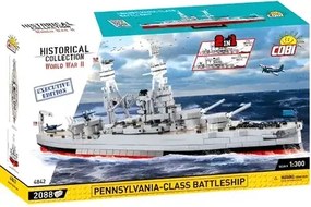 COBI 4842 Americká bitevní loď Pennsylvania / Stavebnice / Executive E