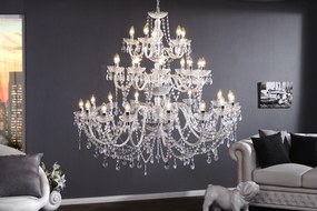 Noble Home Závěsný lustr DIAMO 30-ramenný, čirá