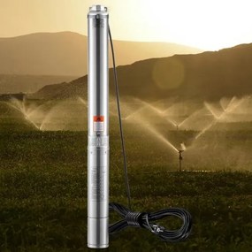 Hlubinné ponorné čerpadlo Vodní čerpadlo z nerezové oceli 1500 W 9,8 m³/h 108 m