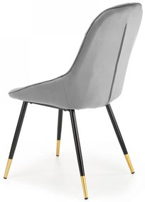 Designová židle Liza šedá
