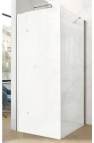 Hüppe Astra Boční stěna, 120 cm, stříbrný profil/čiré sklo PX0205.069.322