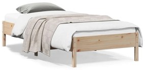 Rám postele 100 x 200 cm masivní borovice