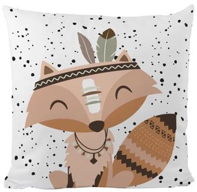 Povlak na polštář fox indian, bavlněný satén
