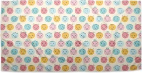 Sablio Ručník Smajlíci - 50x100 cm