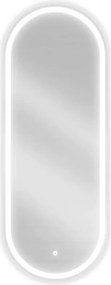 Mexen Bono koupelnové zrcadlo s podsvícením 45 x 120 cm, LED 6000K, protimlhové - 9816-045-120-611-00