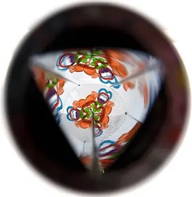 GOKI Kaleidoskop Barevný vír růžová / od 3 let