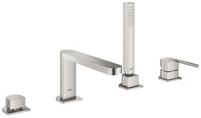 Grohe Plus - Baterie na okraj vany, 4-otvorová instalace, supersteel 29307DC3