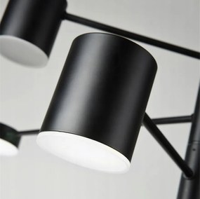 Toolight - LED stropní svítidlo APP596-4C, černá, OSW-08564