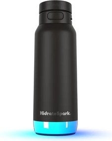 HidrateSpark PRO 2 chytrá lahev s brčkem, 950 ml černá