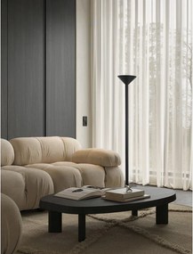 Matně černá kovová stojací lampa (výška 165 cm) Tazu – Nova Luce