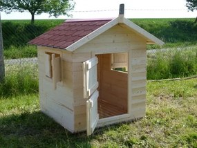 Dřevěný dětský zahradní domeček VILÉMEK-DS