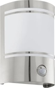 Venkovní nástěnné svítidlo EGLO Cerno 30192 1xE27/40W s pohybovým čidlem