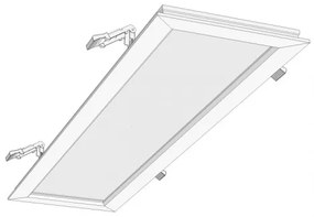 RED - Design Rendl - R12061 - LED Podhledový panel STRUCTURAL LED/22W/230V