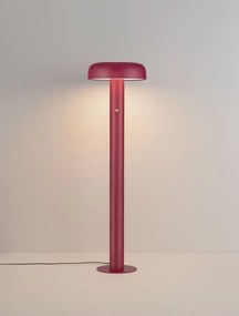 Vínová kovová LED stmívatelná stojací lampa (výška 142 cm) Noelia – Nova Luce