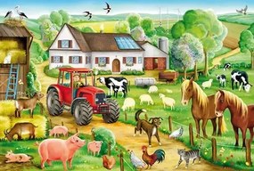SCHMIDT Puzzle Na farmě / 100 dílků / od 6 let