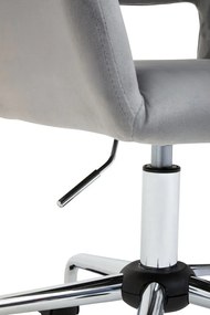 Šedá čalouněná kancelářská židle Brent – Premier Housewares