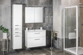 Aqualine, VEGA Skříňka vysoká 40x150x31cm, levá/pravá, bílá, VG160