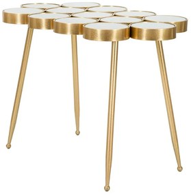 Designový konferenční stolek Jeevitha 100 cm zlatý