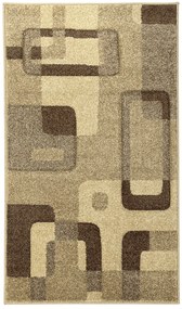 Koberce Breno Kusový koberec PORTLAND 1597/AY3D, Hnědá, Vícebarevné, 120 x 170 cm