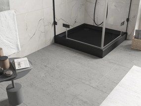 Mexen Flow+ sprchová vanička čtvercová 80 x 80 cm, černý mat - 46S708080H