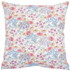 SCANquilt povlak KREP floralis modrofialová 40 x 40 cm