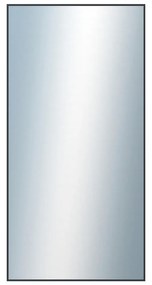 DANTIK - Zarámované zrcadlo - rozměr s rámem cca 60x120 cm z lišty Hliník černá | P01-021 (7001021)