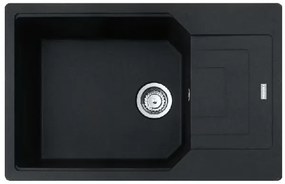 Franke Urban - Fragranitový dřez UBG 611-78 BB, 780x500 mm, onyx 114.0700.105