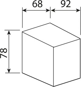 LED svítidlo McLED Revos S 3W 4000K IP65 černá ML-518.004.19.0