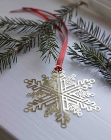 Závěsná dekorace Snowstar Gold Pluto Design