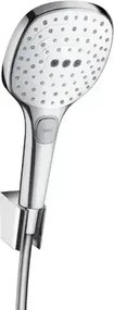 Hansgrohe Raindance Select E - Set sprchové hlavice | 3 proudy | držák