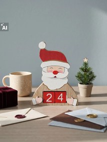 Sinsay - Adventní kalendář ve tvaru Santa Clause - vícebarevná