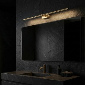 Toolight Toolight, LED nástěnné svítidlo 80cm, 13W, 4000K, 1000lm, APP1894-1W, zlatá matná, OSW-66049