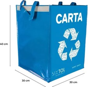 SIXTOL SORT EASY 3 BASIC 3 x 36 l / Tašky na tříděný odpad / 30x30x40