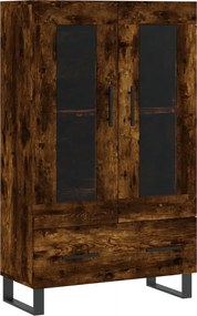 vidaXL Skříň highboard 69,5 x 31 x 115 cm kompozitní dřevo [828329] Barva: Bílá