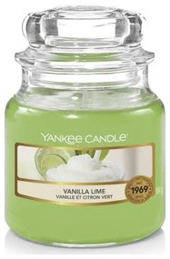 Yankee Candle vonná svíčka Classic ve skle malá Vanilla Lime 104 g