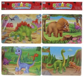 Lamps Puzzle dino 2 druhy 48 dílků