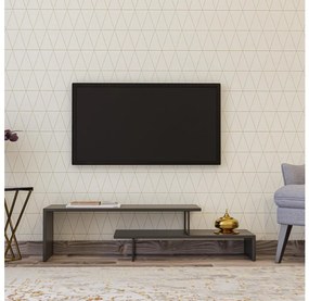 Asir | TV stolek OVIT 45x120 cm antracit/černá | AS0616