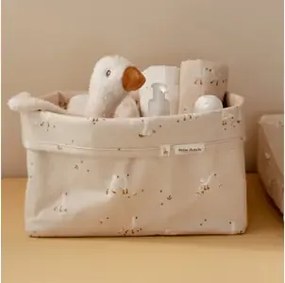 Little Dutch Košík textilní velký Husa Newborn Naturals