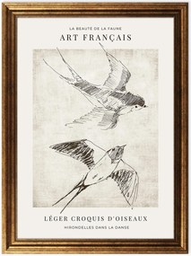 Zarámovaný digitální tisk Ars Longa, v různých velikostech