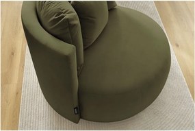 Zelené sametové křeslo Cesar – Bobochic Paris