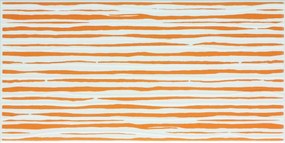 Dekor Fineza Happy oranžová 20x40 cm lesk DHAP40OR