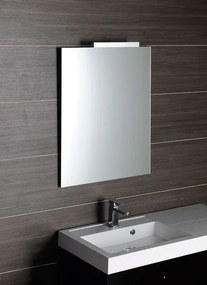 Aqualine Seca zrcadlo s broušenou hranou bez osvětlení 50 x 70 cm 22492