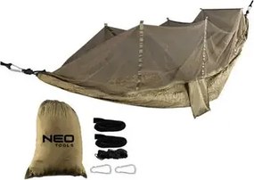 NEO TOOLS 63-123 / sada houpací sítě a sítě proti hmyzu / 330 x 140 cm