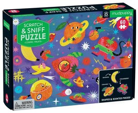 Mudpuppy Puzzle Vesmírné ovoce s vůní 60 dílků