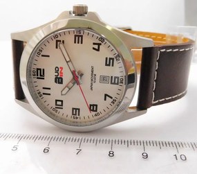 Pánské levné ocelové vodotěsné hodinky BUD-IN steel B1701.4  - 10ATM