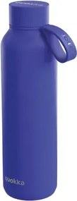 Quokka Solid modrá / Termoláhev / Nerezová / Dvouplášťová / 630 ml / S